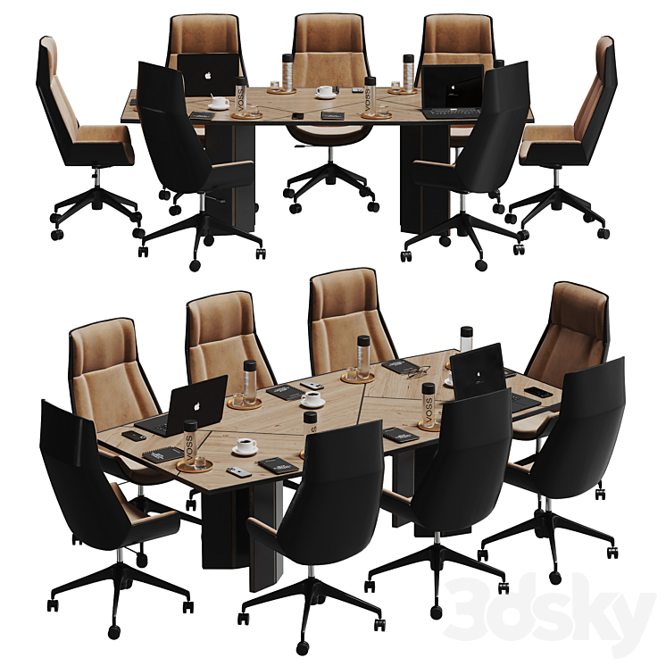 Meeting table - Office furniture - 3D model