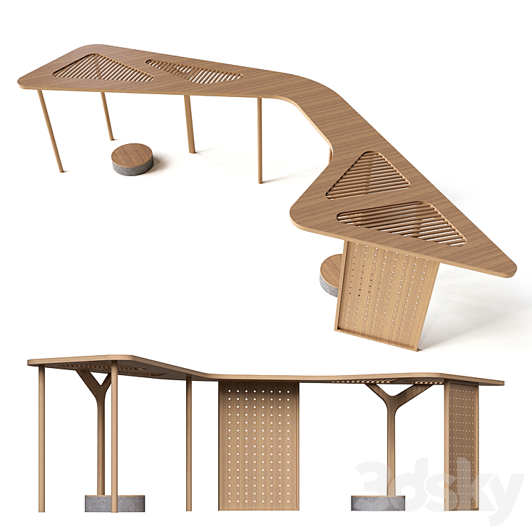 Canopy Urban Modern - Urban environment - 3D model
