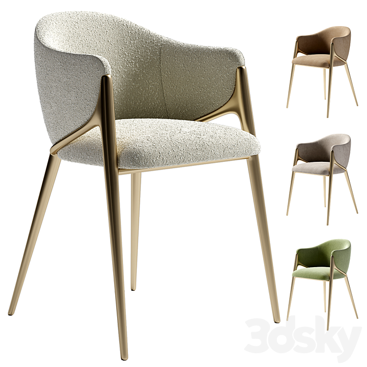 Coach Chair - Chair - 3D model