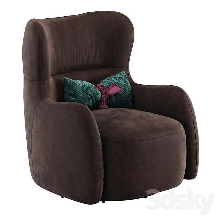 Four Hands / Mardell Swivel Chair - Arm chair - 3D model