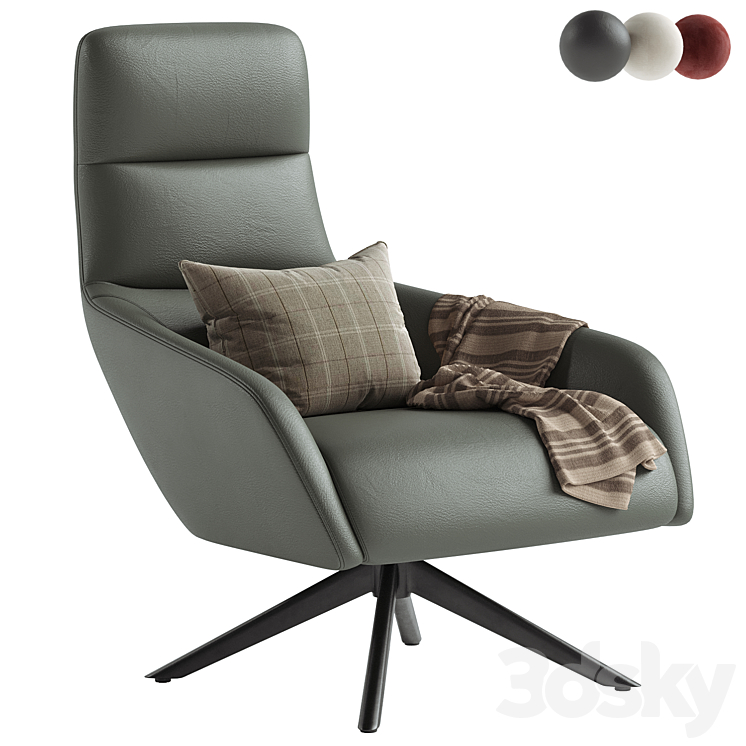 Barcelona Armchair - Arm chair - 3D model