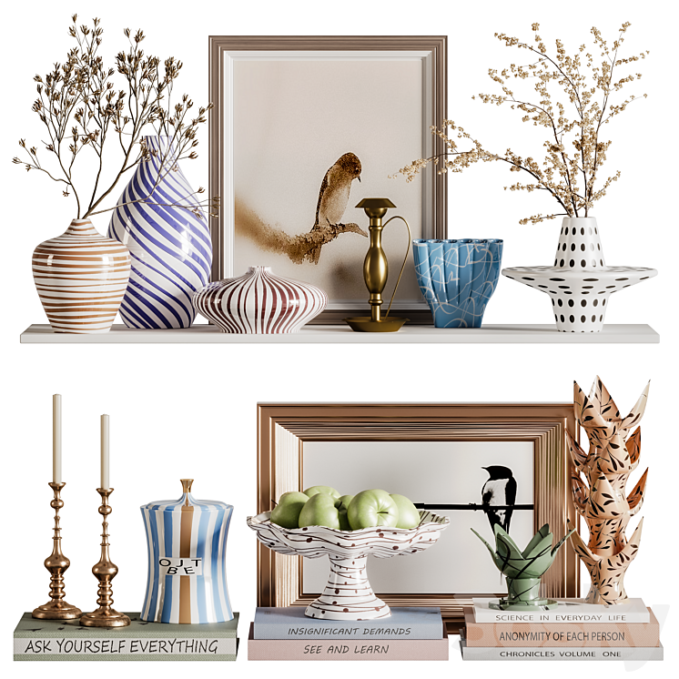 Decorative set 87 - Decorative set - 3D model