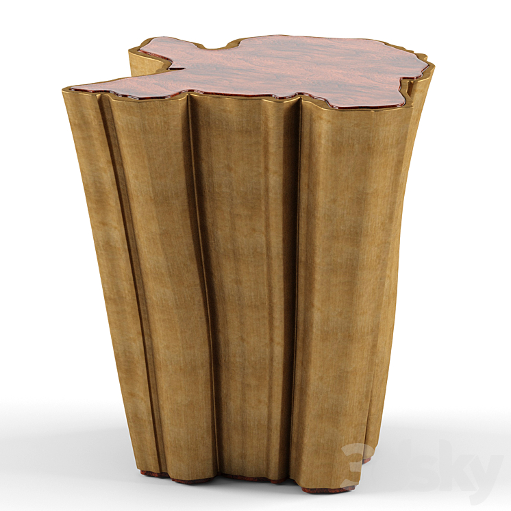 SEQUOIA SIDE TABLE BIG Brabbu - Table - 3D model
