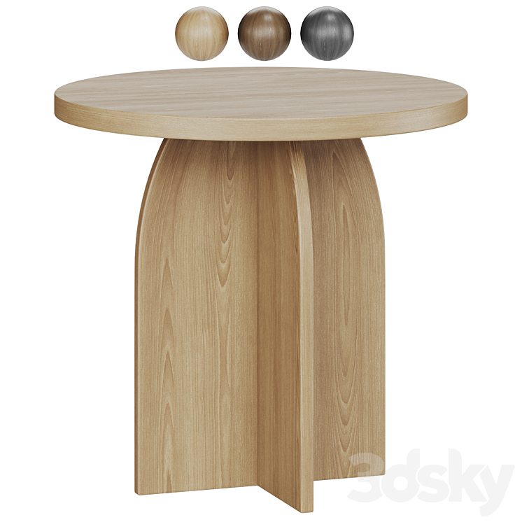 HAYFORK side table - Table - 3D model