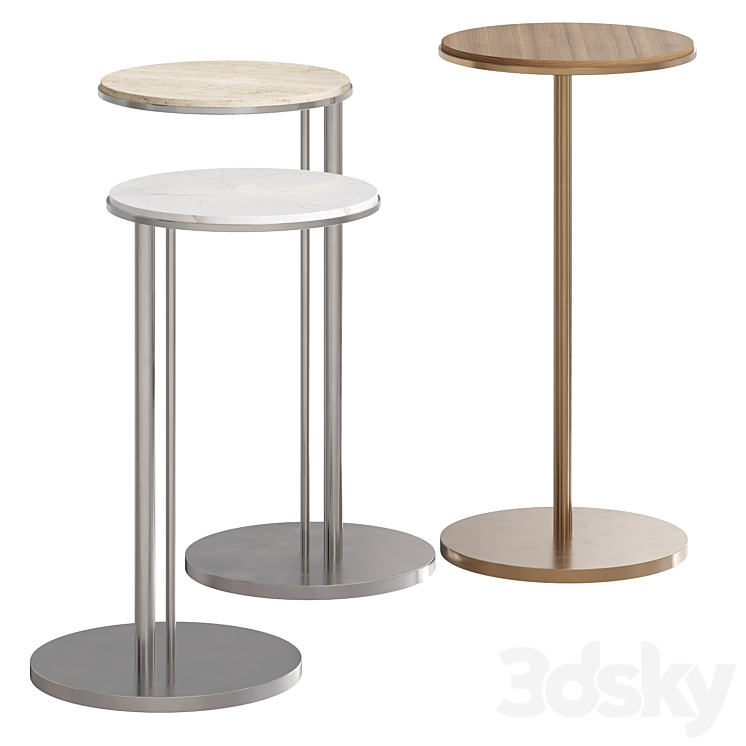 Cattelan Italia STING Round side table - Table - 3D model