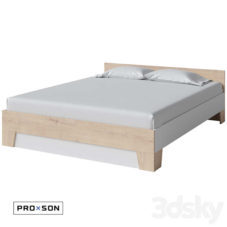 Aria bed - Bed - 3D model