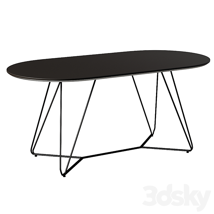 Ginkgo Wire Table - Table - 3D model