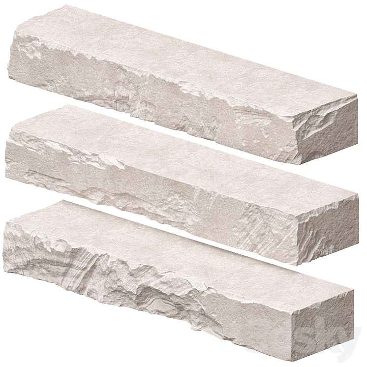 stone slabs - Miscellaneous - 3D model