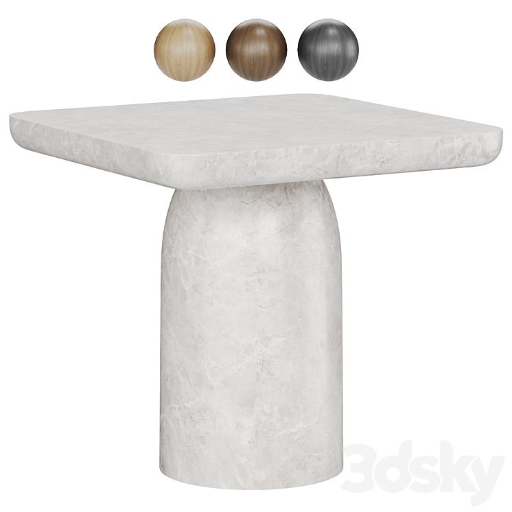 Bullet Side Table - Table - 3D model
