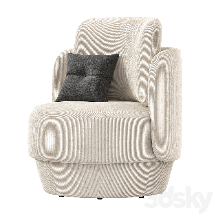 Baltimore Chair by La Redoute - Arm chair - 3D model