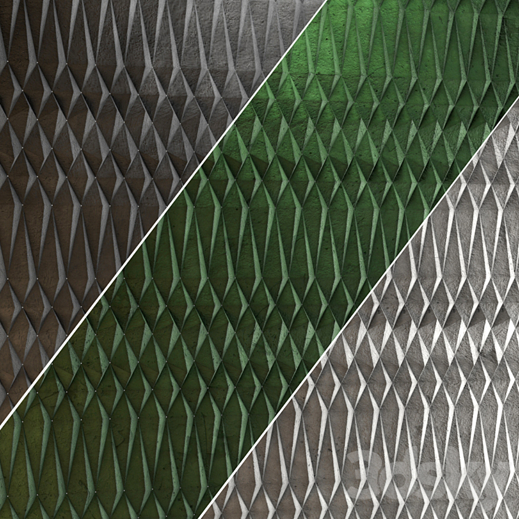 Concrete Wall Panels & 3d Tiles-PBR Material-E03 - Other decorative ...