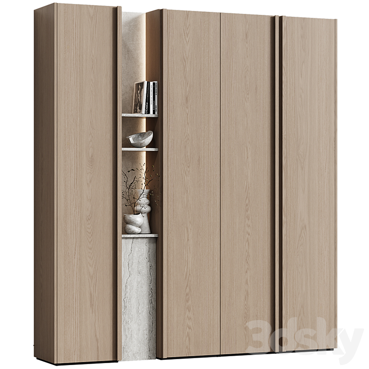 Wardrobe in a modern minimalist style 132 - Wardrobe & Display cabinets ...
