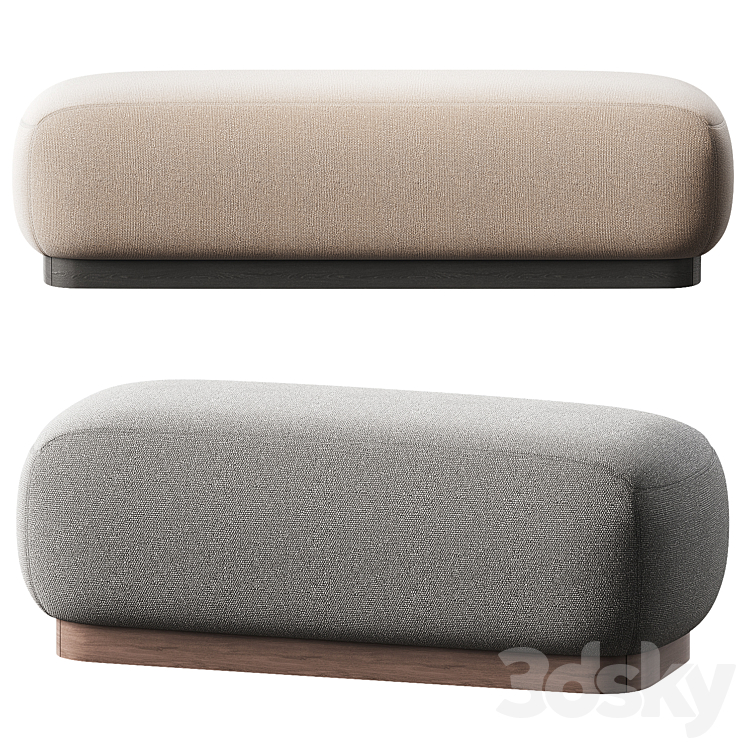 Domkapa Claire Bench - Other soft seating - 3D model