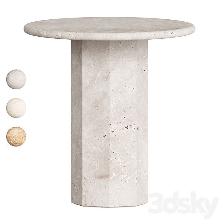 Ashby Side Table by ClaudeHome - Table - 3D model