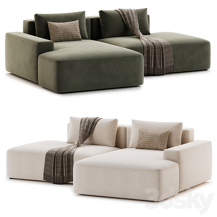 Corner sofa Liga by Inmy Room - Sofa - 3D model