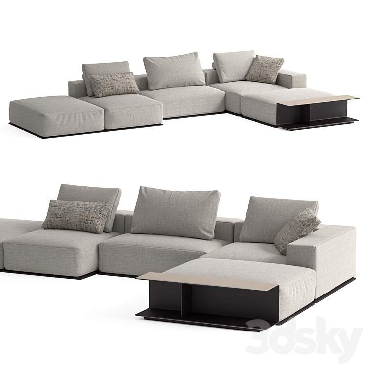 Poliform Westside sofa V2 - Sofa - 3D model