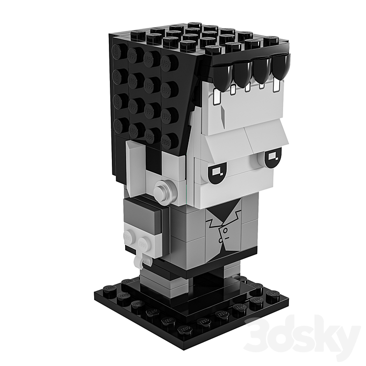 Lego universal monsters brickheadz Frankenstein - Toy - 3D model