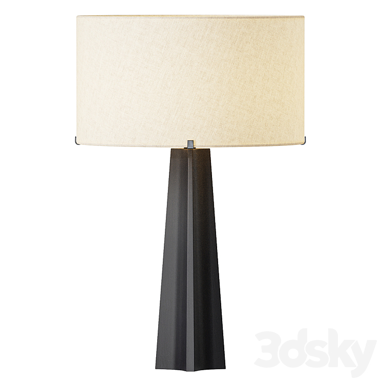 Isla Bronze Triangle Table Lamp - Table lamp - 3D model