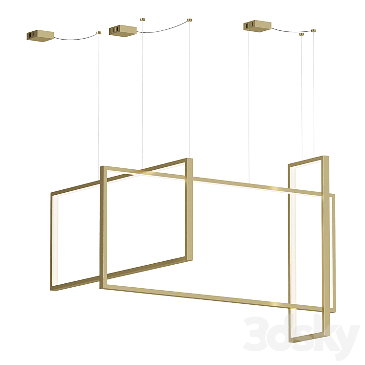 Aromas Del Campo Frame Pendant Lamp - Pendant light - 3D model