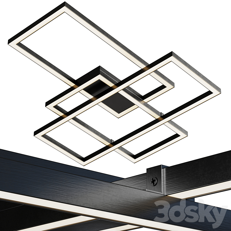 Maytoni Ceiling luminaire Rida - Ceiling lamp - 3D model
