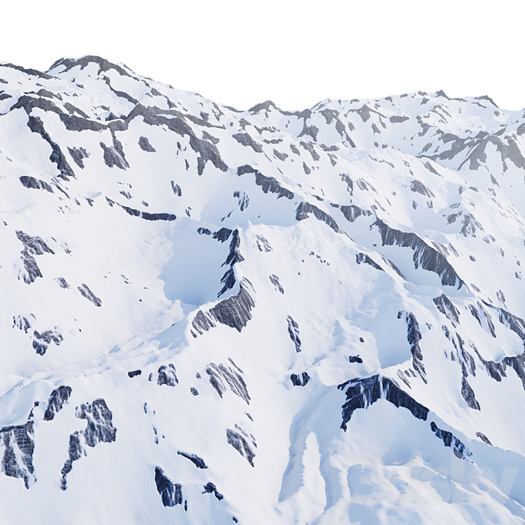 mountain_03 - Environment elements - 3D model