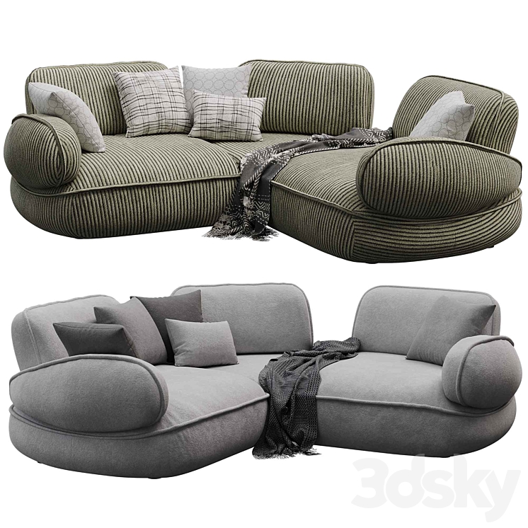 Snail Sofa by Natuzzi - Sofa - 3D model