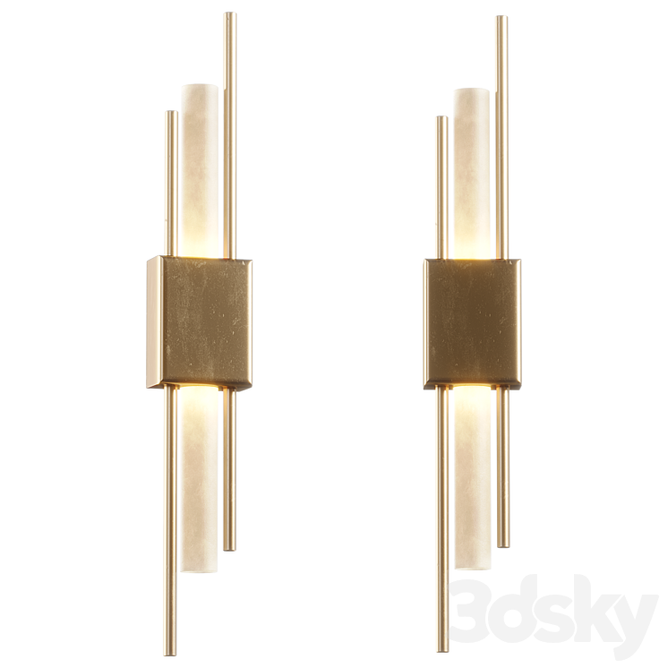 Gerrit lamp - Wall light - 3D model
