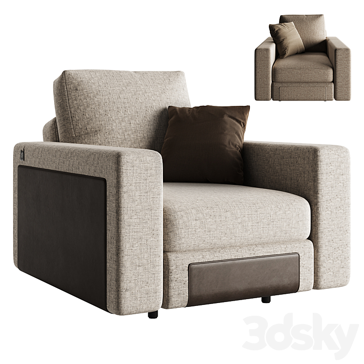 Delavega Armchair C101 - Arm chair - 3D model