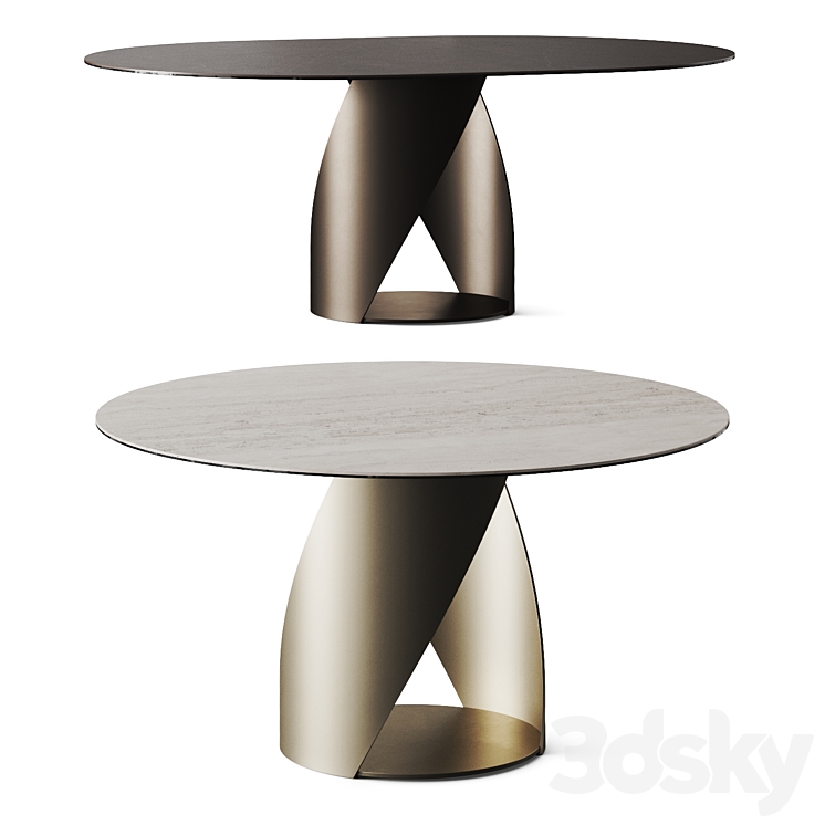 Calligaris Cyclone Dining Table - Table - 3D model