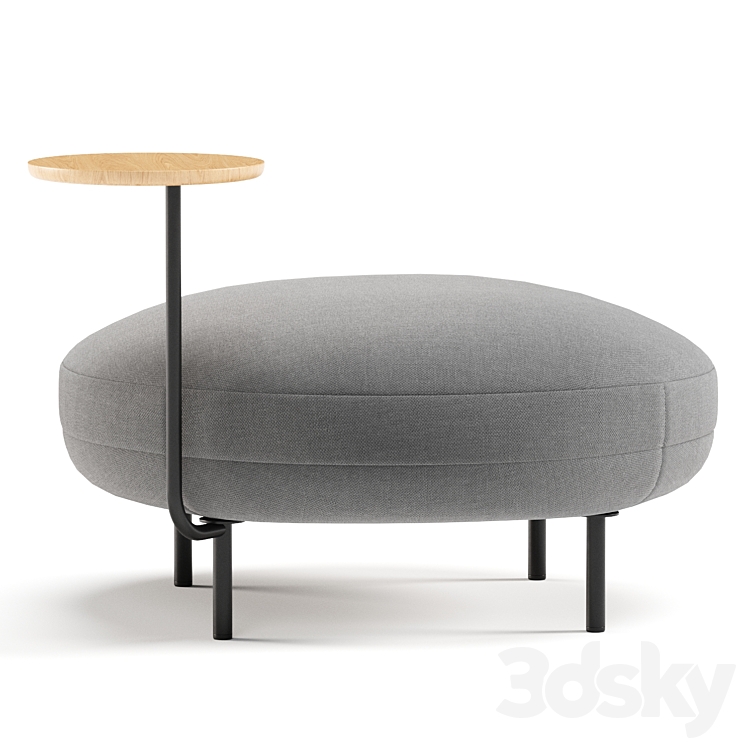 Modus Maluma Ottoman and Table - Other - 3D model