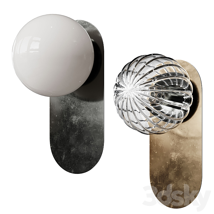 Adrion M - Wall light - 3D model