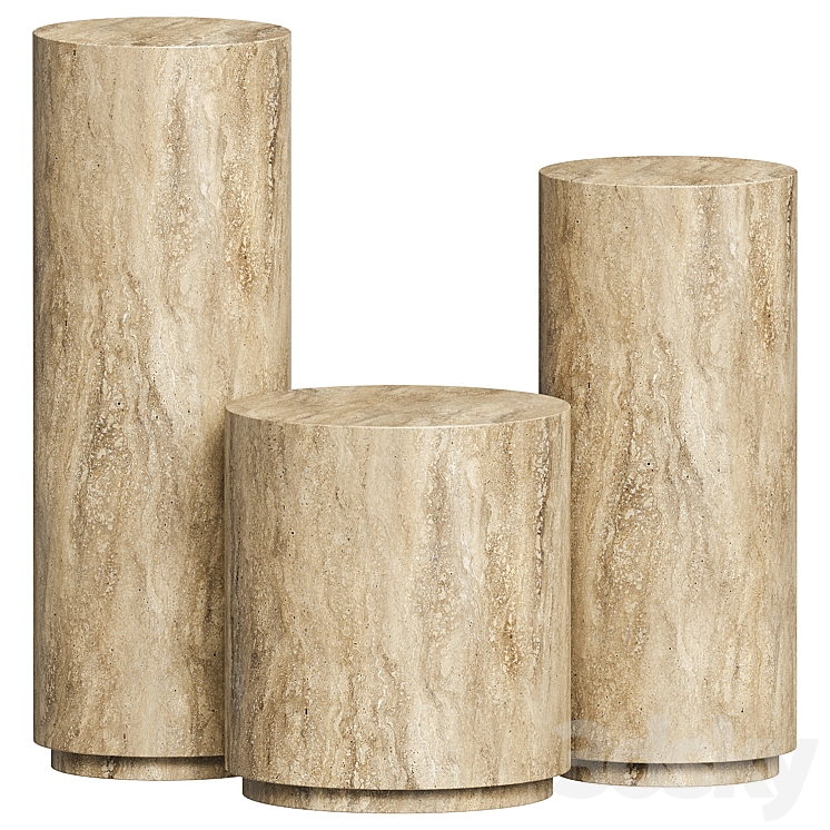 Palazzo Plinths - Table - 3D model