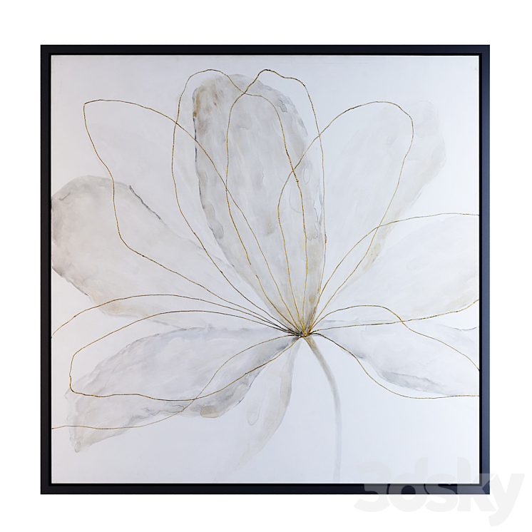 Painting Adria RETE - Frame - 3D model