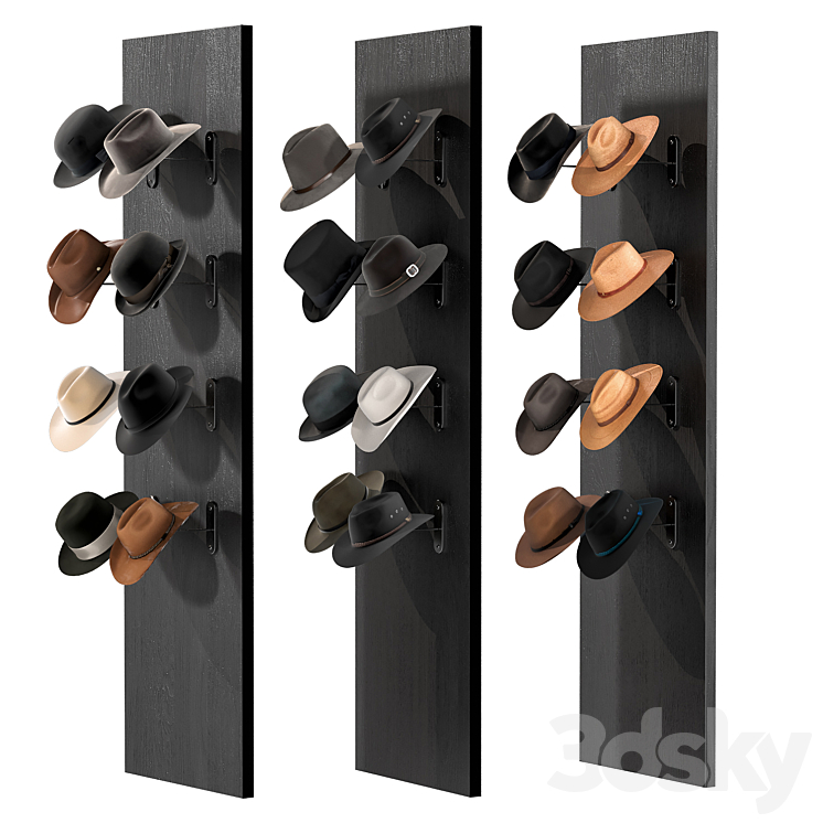 Hats - Shop - 3D model