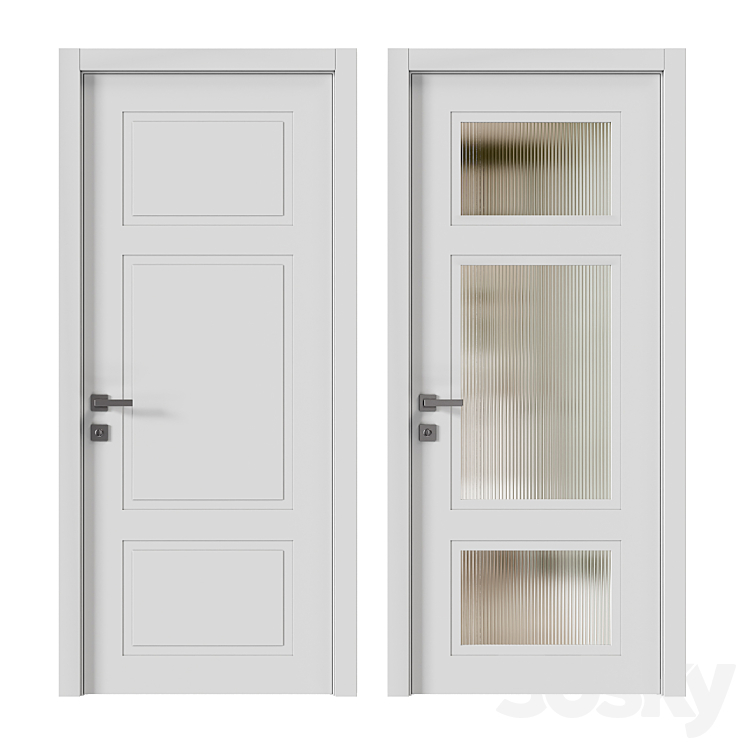 Doors Neoclassical 10 - Doors - 3D model