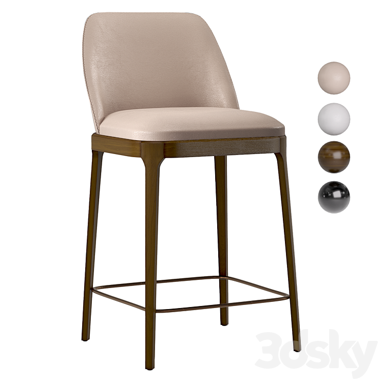 Mask Bar Chair GALSTYAN - Chair - 3D model