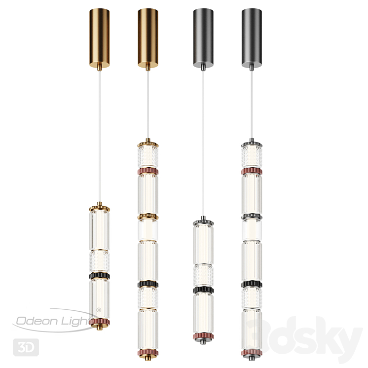 Odeon light exclusive COLLIER - Pendant light - 3D model
