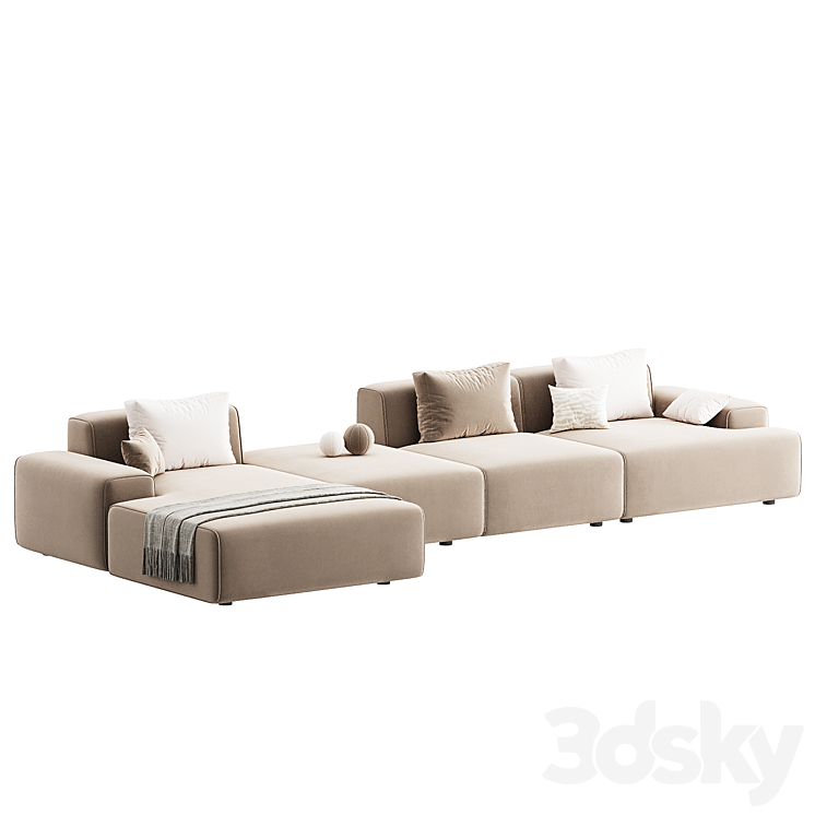 Reni Sofa Modular - Sofa - 3D model