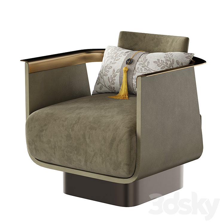SHAKE Boston armchair 02 - Arm chair - 3D model