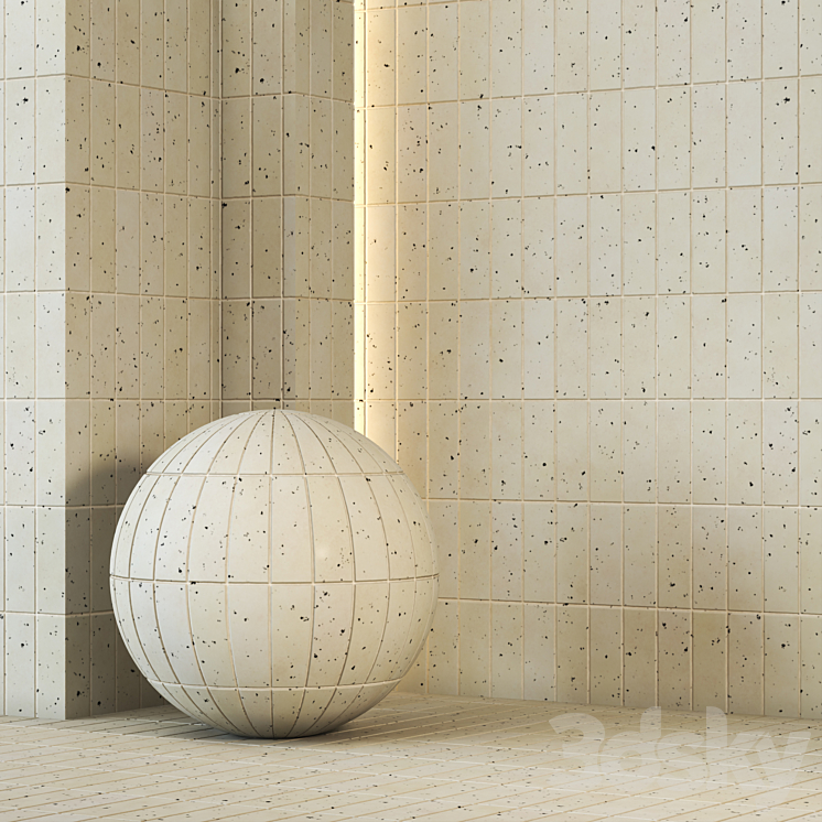 Handmade Tile 020 Textures - Tile - 3D model