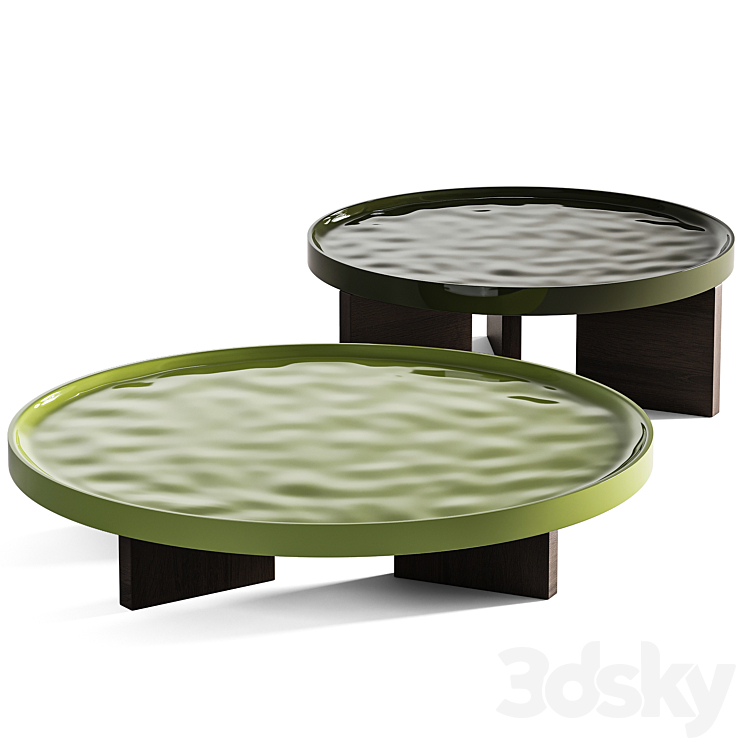 Louver Table - Table - 3D model