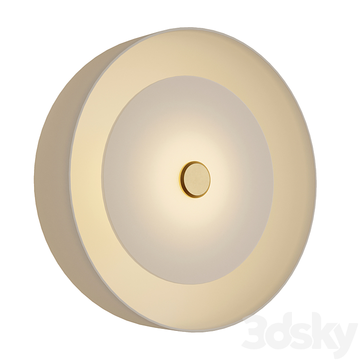 Rolo Forward - Wall light - 3D model