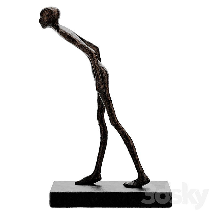 Silent Figure - Sculpture - 3D model