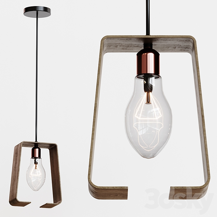 Fab Lamp - Pendant light - 3D model