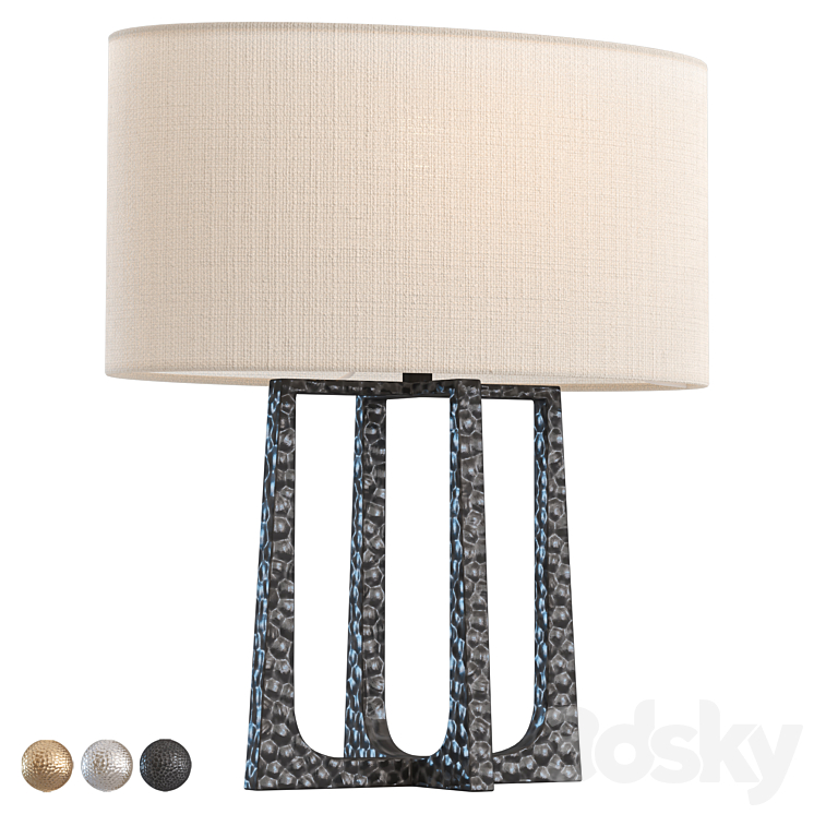 Weight Accent Lamp - Table lamp - 3D model