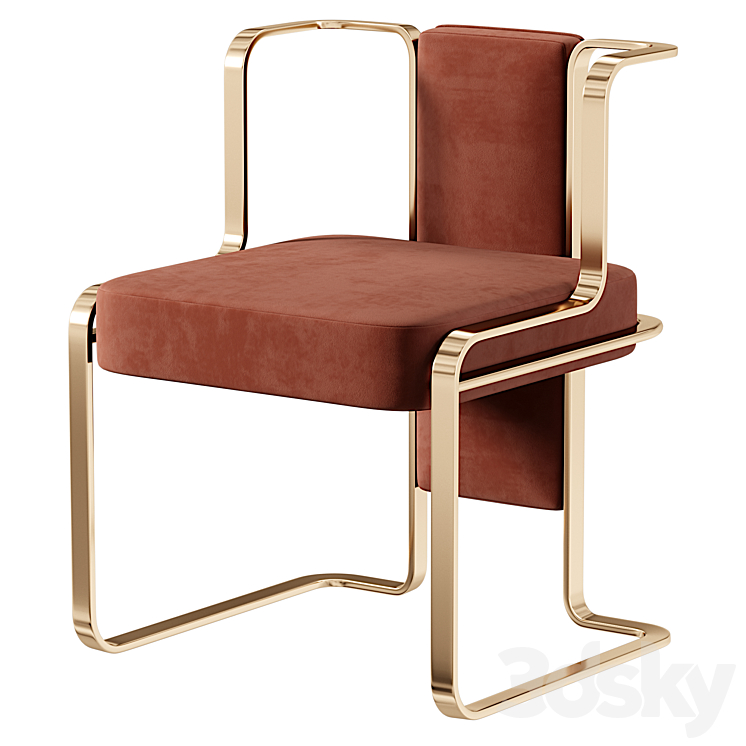 JARMAN DINING CHAIR 2014 - Chair - 3D model