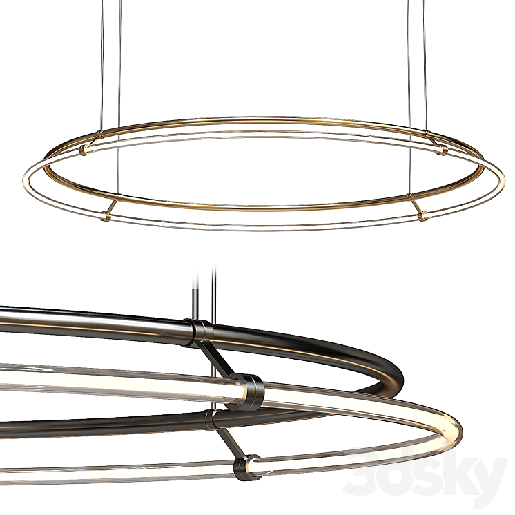 Suspended Light Legacy - Pendant light - 3D model