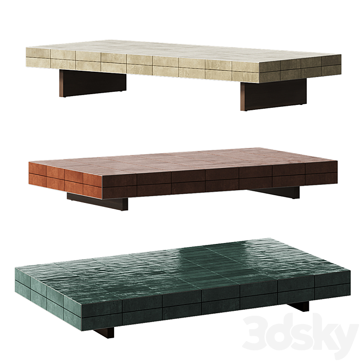 Coffee Table ANDREE by Minotti 01 - Table - 3D model