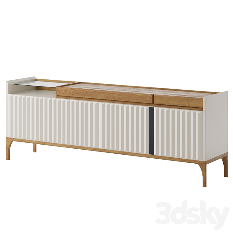 Alf Console by Medusa Home - Sideboard & Chest of drawer - 3D model