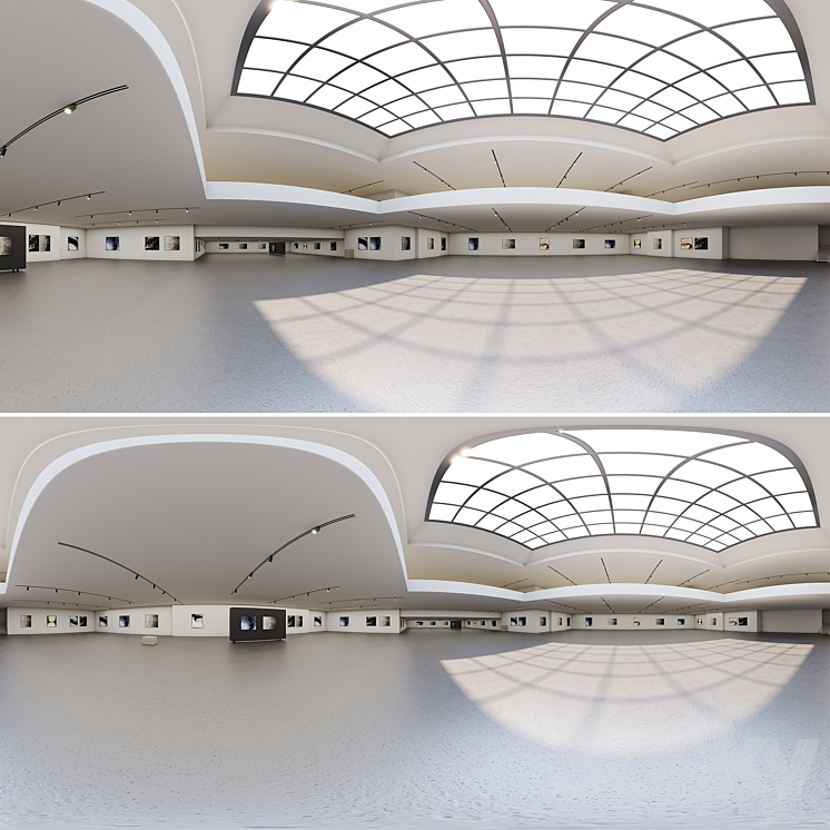 HDRI Interior gallery 02 - HDRI - 3D model